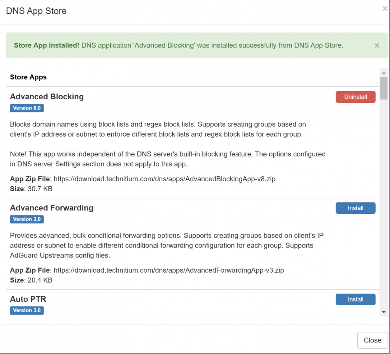 Technitium DNS Server 自建家庭网络环境DNS
